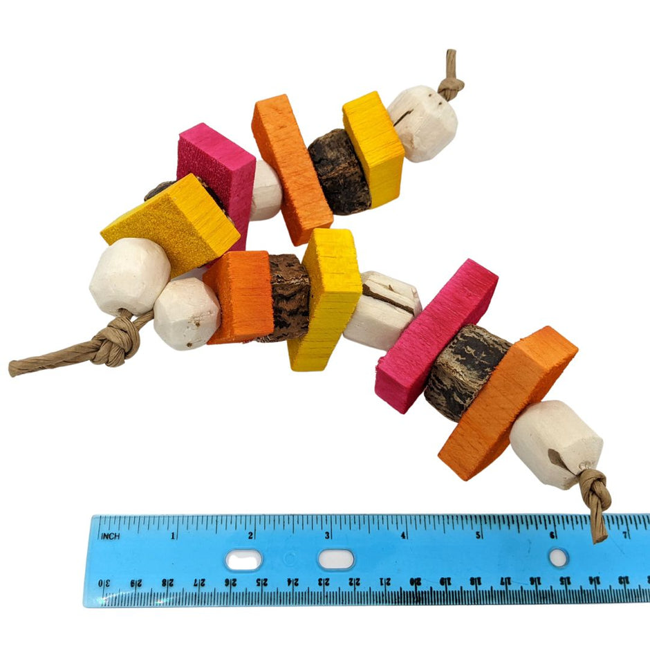 Cork & Mahogany – Lil Monsters Bird Toys